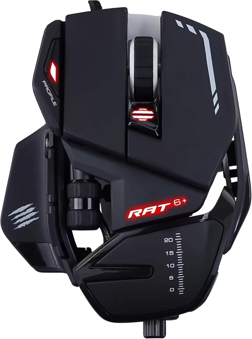 Mouse Gaming Profesional MAD CATZ RAT 6+ Negru - Shop Uri