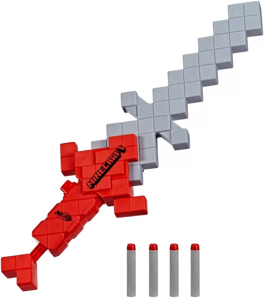 Nerf Minecraft Heartstealer Kard 4 Elite Habszivacs Lövedékk