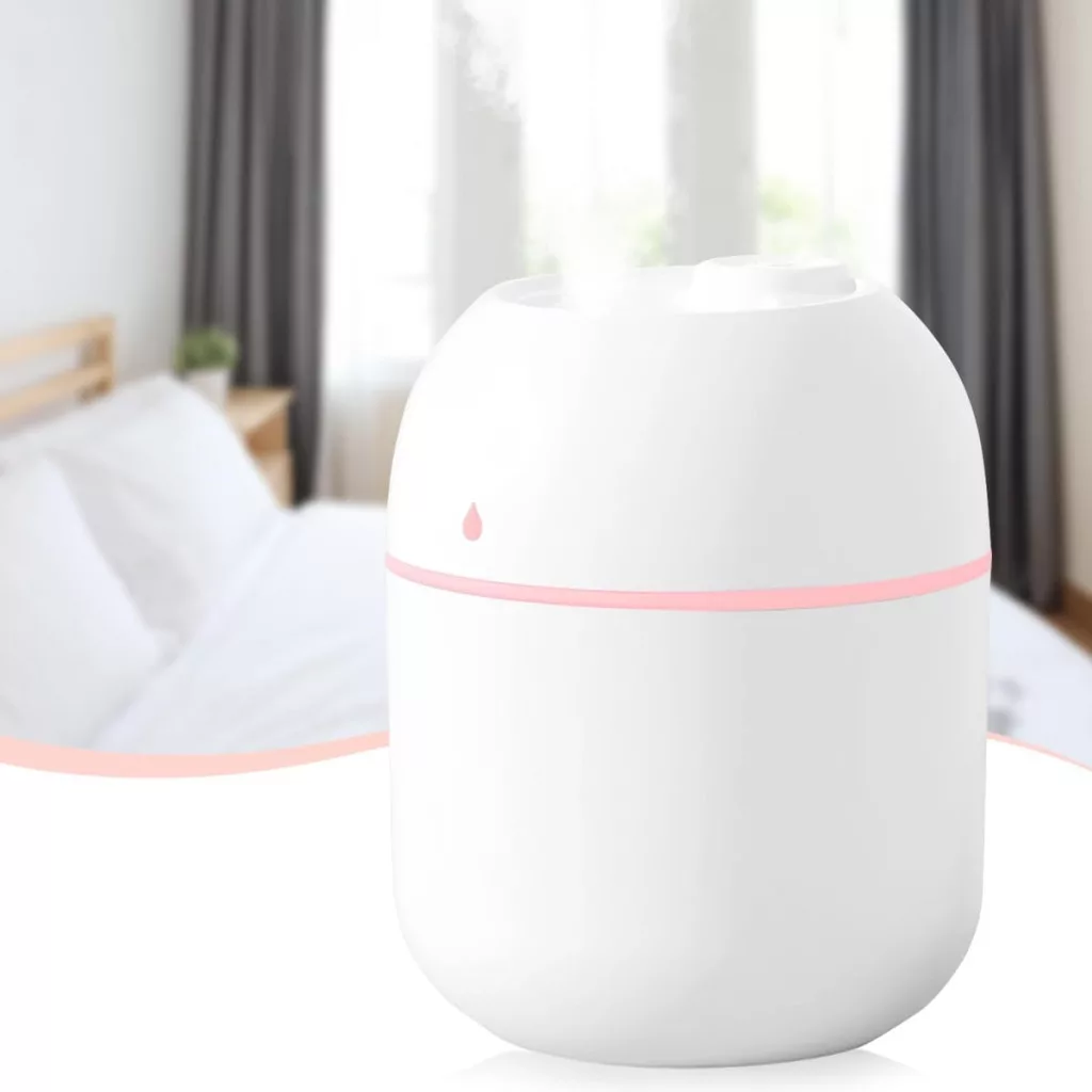 NIUAWASA Mini Párásító 220ml USB Hordozható Hideg Pára Diffú