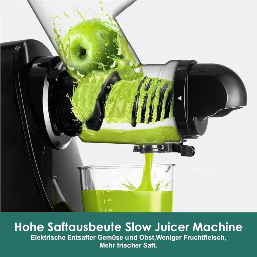 Fretta Slow Juicer Storcator de Fructe și Legume 200W - Gură