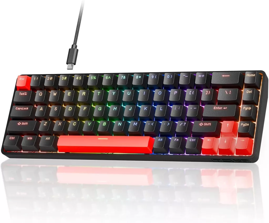 TMKB T68 HE Mechanikus Gamer Billentyűzet Mágneses Kapcsolók